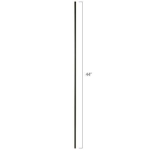 Steel Tube Spindles – 1/2 in. Round Series – Plain